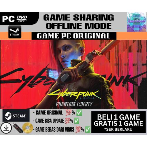 Jual Cyberpunk 2077 Phantom Liberty PC Game Sharing Original - DVD/DL ...