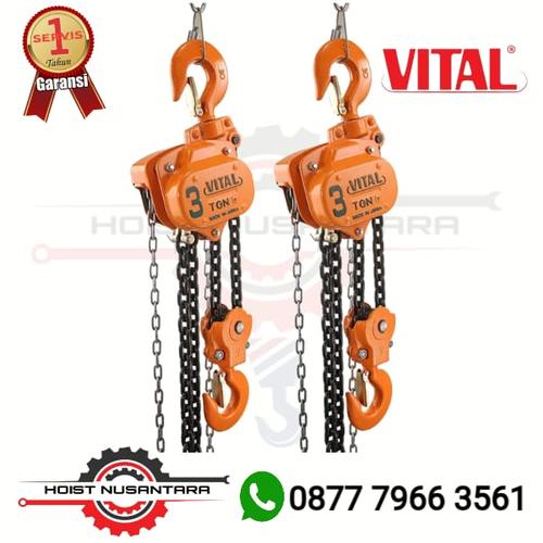 Jual TAKEL CHAIN BLOCK 3TON X 15METER VITAL MADE IN JAPAN - Jakarta ...