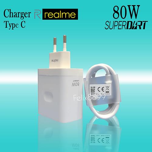 Jual Charger Realme GT Neo 3 GT Neo 3T Original 80W Super Dart Vooc ...