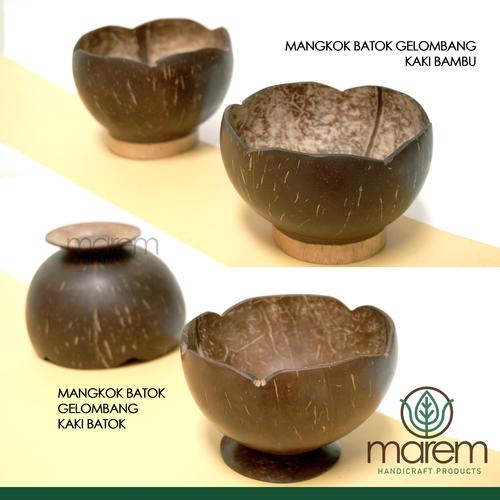 Jual Mangkok Bakso sup bergelombang batok kelapa - Kab. Bantul ...