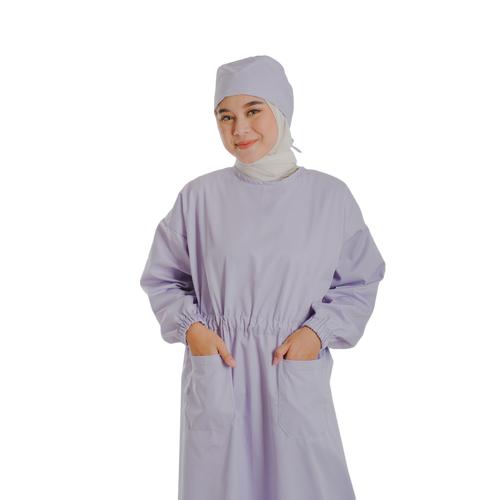 Jual Surgical Gown Medis APD Baju Jubah Operasi Model Kerut - Rosewood ...