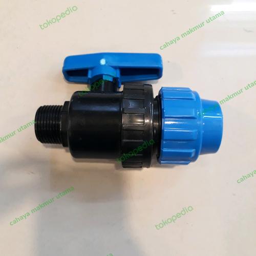 Jual ball valve hdpe compression male 63mm x 2" inch - Jakarta Barat ...