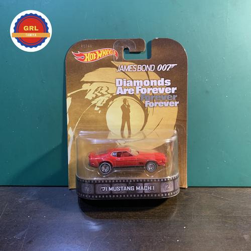 Jual Hot wheels james bond 007 retro 71 mustang mach 1 diamonds are ...