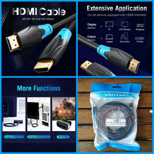 Jual Vention AAC Kabel HDMI 0.75M v2.0 4K Male to Male - Kota Denpasar ...