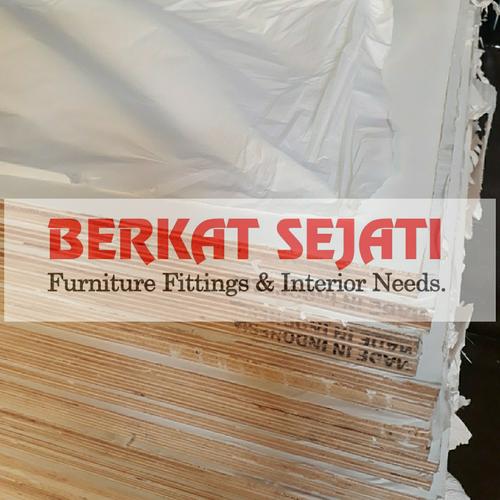 Jual Plywood Multiplek Triplek Melamin 18mm 1 Muka PUTIH DOFF Melaminto ...