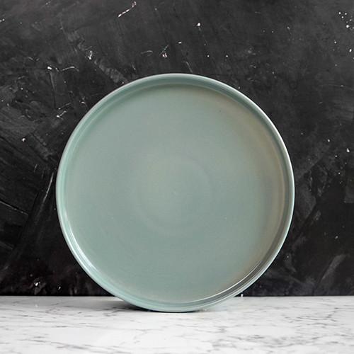 Jual Brewsuniq - Mint Solitude Short Rim Plate 8 Piring Keramik Cafe ...