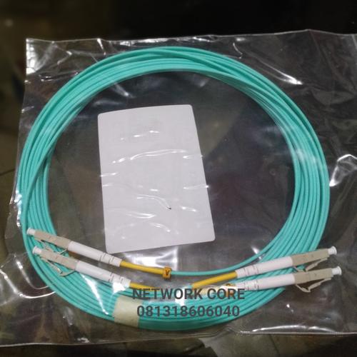 Jual 5m Patchcord LC - LC Multimode OM4 Patch Cord Fiber Optic Core ...