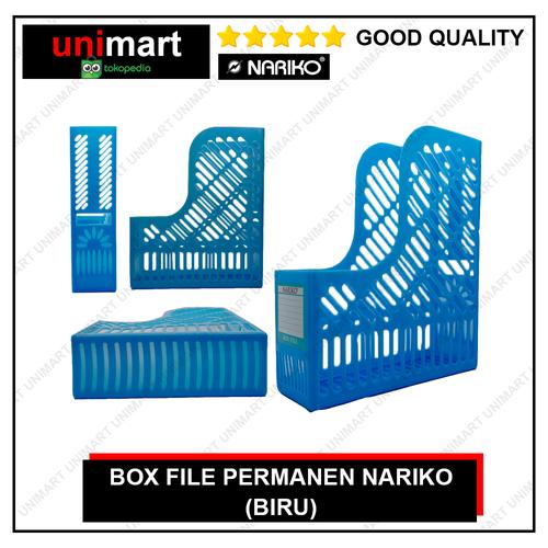 Jual Box File Plastik Nariko Ukuran Folio / Folder File Biru - Jakarta ...