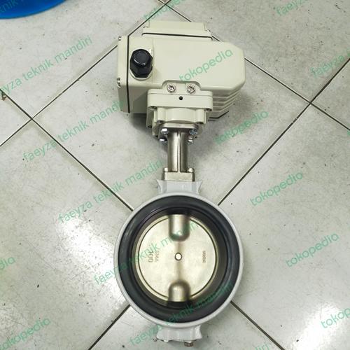 Jual motorized elektrik Actuator butterfly Valve kitz 6"inch - Jakarta ...