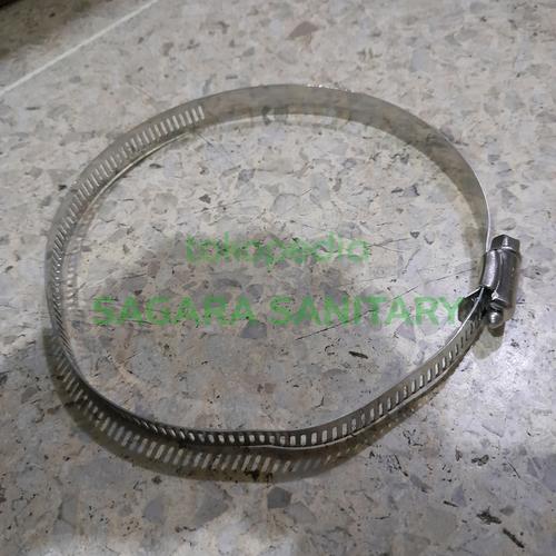 Jual klem stainless 4 inch / klem cerobong ac / klem cerobong asap ...