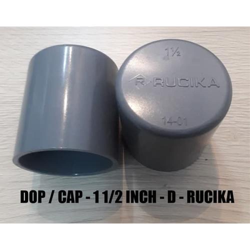 Jual Cap Rucika 1 1/2" / Dop Rucika 1 1/2" / PVC Rucika D / Dop D / Cap ...