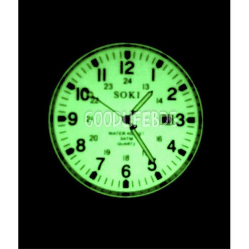 Jual Soki - Full Lume Dial ! Terang semua - Field Watch Militer Army ...