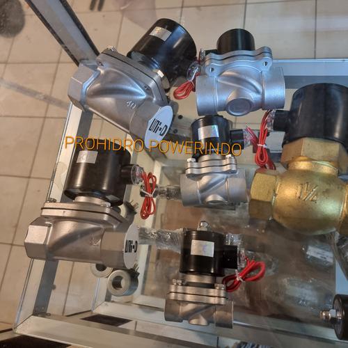 Jual UNI-D Selenoid Valve 1" inch AC220V/DC 24V UWS 25 Stainless NC - Jakarta Barat - Prohidro ...