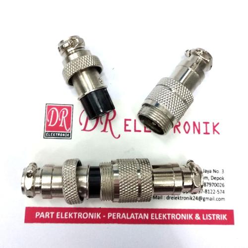 Jual Aviation Plug Sambungan kabel CB Wayer 2 3 4 5 6 7 8 pin satu set ...