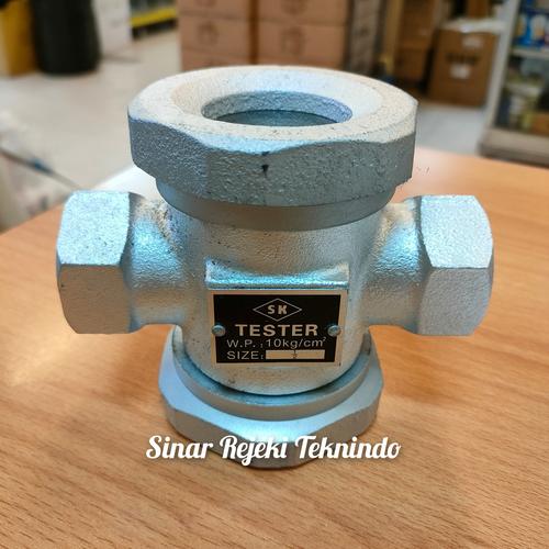 Jual Sight glass cast iron tester drat 1/2" / Sight Glass Kaca Cast ...