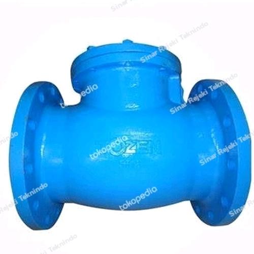 Jual Swing Check Valve Tozen Jis 10K 5" inch / Tozen Check Valve Flange ...