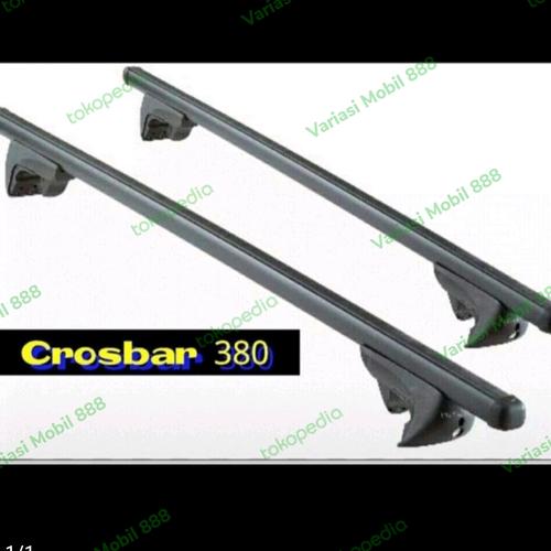 Jual crossbar cross bar jepit roofrail all new innova reborn kaki rak ...
