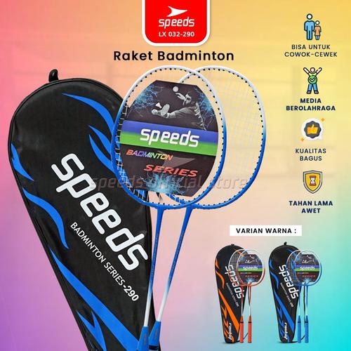 Promo SPEEDS Raket Badminton Raket Bulu Tangkis Olahraga Outdoor 032 ...