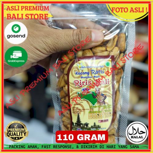Jual SNACK KHAS ASLI ORI ORIGINAL BALI KACANG RATU BUMBU RIRIS 110 GRAM ...