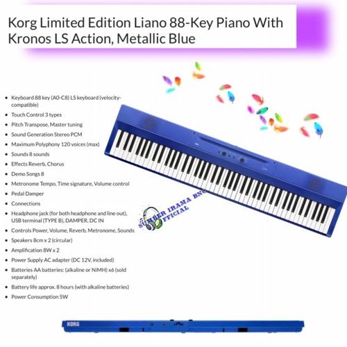 Jual KORG L1 LIANO KORG 88 KEY NOTES COMPACT KEYBOARD STARTER PIANO ...