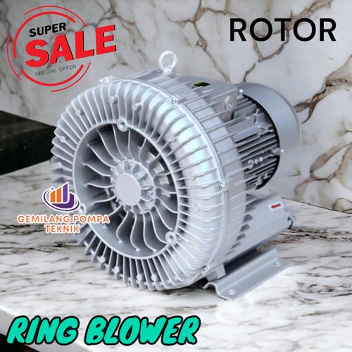 Jual Rings Blowers Rotor Vortex 2HP 3Phase Ring Blower Rotor 2 ...