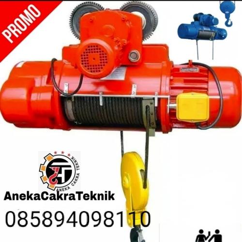Jual Electric wire rope hoist Crane 2 ton X 30 meter, NAGASAKI JAPAN ...