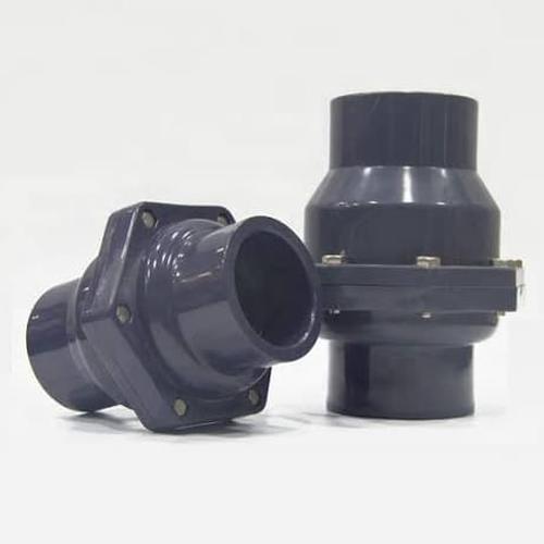 Jual Swing check valve PVC 2" - Check valve PVC socket 2 inch - Jakarta ...