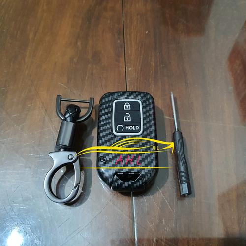 Jual Cover Casing Kunci Carbon Honda City Hatchback / Case Remot Carbon ...
