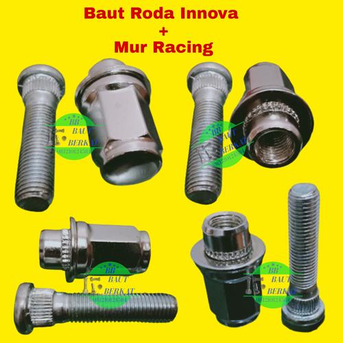 Jual baut roda racing set panjang fortuner baut roda mur racing ...