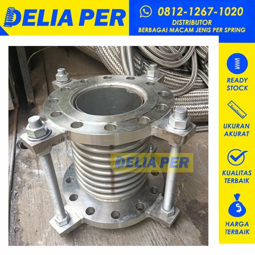 Jual Expansion Joint 8 inch x 300 mm Flange JIS 20K Carbon Steel DN 200 ...