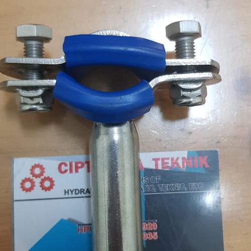 Jual clamp pipa sanitary 2" inch / clamp pipa holder stainless 304 ...