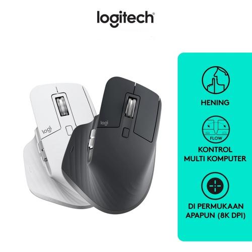 Jual Logitech MX Master 3S Performance Mouse Wireless Bluetooth Quiet ...