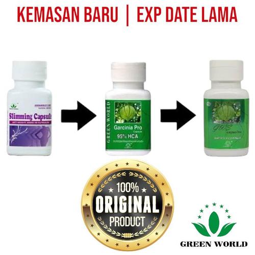 Jual GWS CAPSULE GREEN WORLD ORIGINAL / SLIMMING CAPSULE GREEN WORLD ...