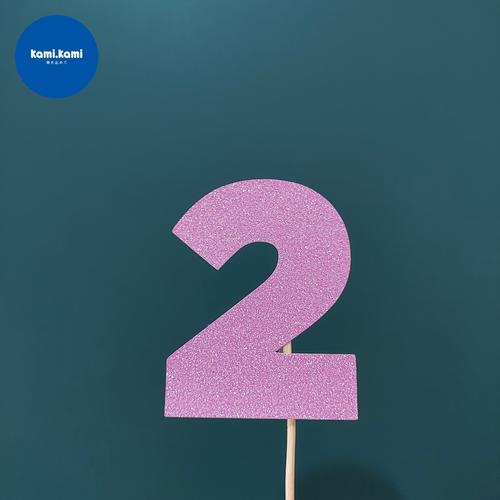 Jual Cake Topper Angka Glitter - 2, Orange - Kab. Tangerang - Kami.kami ...