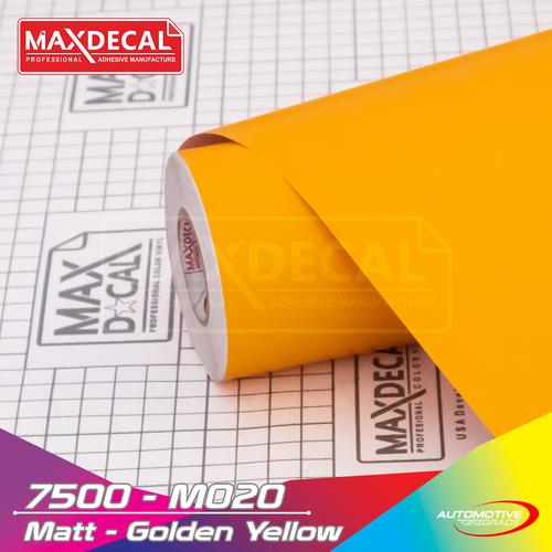 Jual Sticker Maxdecal 7500 M020 Matt Golden Yellow permeter - Jakarta ...
