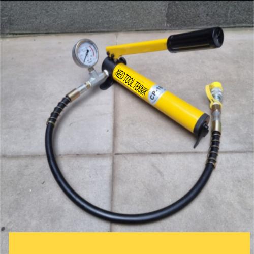 Jual Hydraulic Pump 400ml Pressure Gauge CP-180 Pompa Hidrolik 400cc Manual - Jakarta Utara ...
