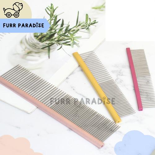 Jual Pet Grooming Metal Comb , Sisir Anjing Stainless Poodle Bichon ...