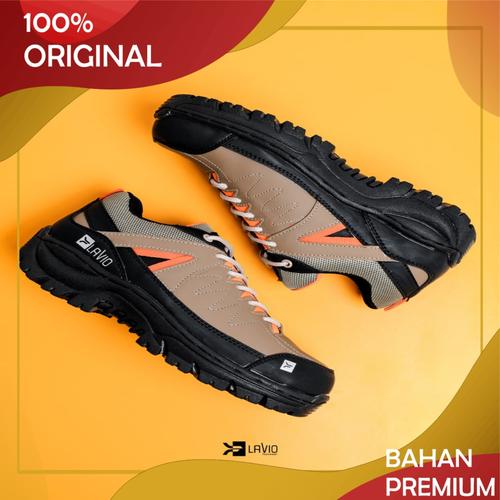 Jual Lavio Sepatu Pria Boots Low Pendek Kerja Proyek Gunung Hiking ...