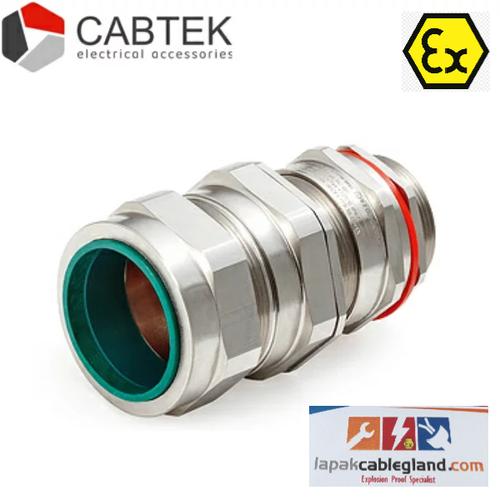 Jual Cable Gland Explosion Proof CABTEK Armor 50s E1FW 1-1/2 Brass ...
