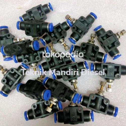 Jual Speed Control pneumatic(PA) / pneumatic flow control 12mm x 12mm ...