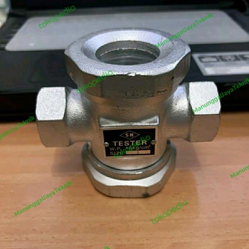 Jual sight glass kaca cast iron TESTER drat 1" inch - Jakarta Barat ...