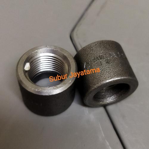 Jual Half Coupling Besi A105 3000 Psi NPT 1 " inchi DN 20 - Jakarta ...