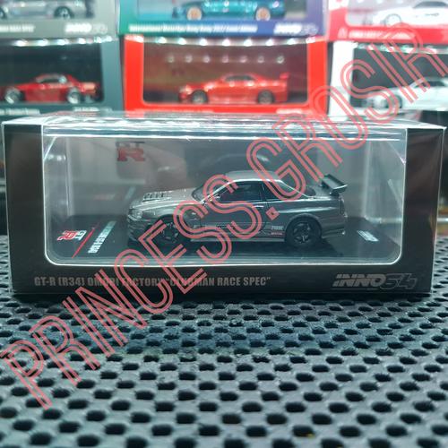 Jual INNO64 INNO 64 SKYLINE GTR R34 OMORI FACTORY CLUBMAN RACE SPEC ...