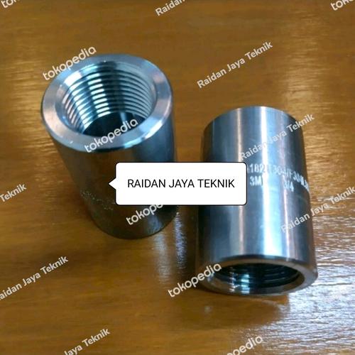 Jual Socket / Coupling Stainless SS304 Class3000 Drat 2" inch / NPT ...