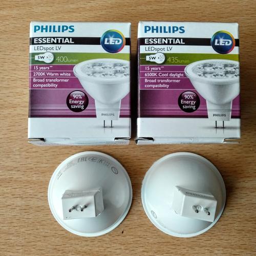 Jual Philips essential LED 5.5-50W 2700k MR16 24D 12V gu53 LED - Jakarta Barat - Lampu track Led ...