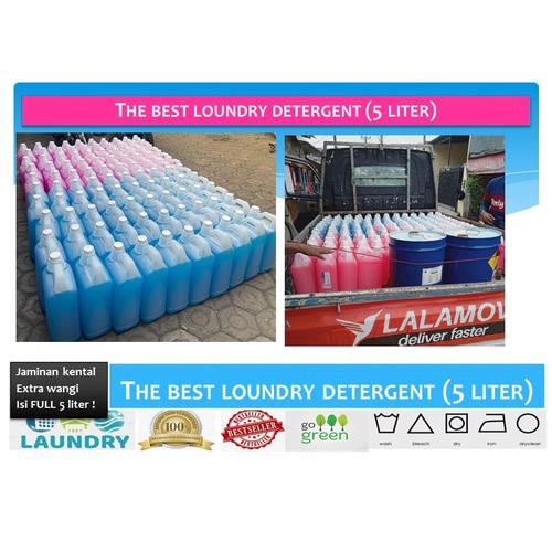 Jual LIQUID DETERGENT / DETERJEN LAUNDRY / SABUN CUCI PAKAIAN 5 LITER ...