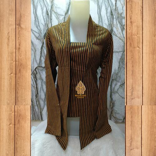 Jual Baju Kebaya Lurik Kutu baru pakaian adat jawa wanita tradisional - XXXL - Jakarta Pusat ...