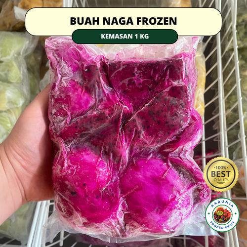Promo PREMIUM ! Buah Beku Naga Merah 1 KG [GRADE A]/Frozen Red Dragon ...