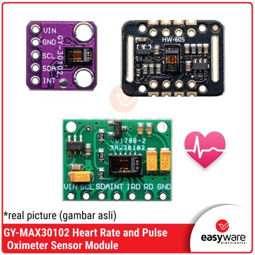 Jual GY-MAX30102 MAX30102 Heart Rate and Pulse Oximeter Sensor Module ...