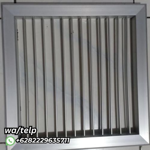Jual RAG return air grille UKURAN 50 X 50 grill AC polos ukuran dalam ...